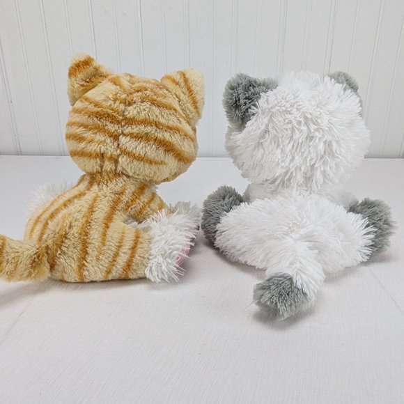 Toys | Cabbage Patch Kids Cat Plush Set Stuffed Animals White Gray ...